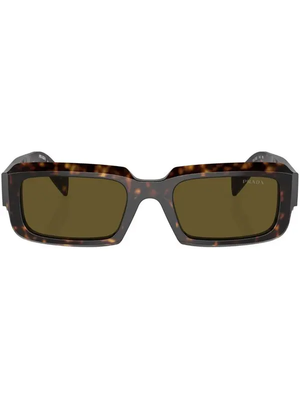 Prada Symbole Square-frame Sunglasses - Green