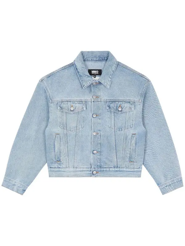 MAISON MARGIELA Button-up Denim Jacket - Blue