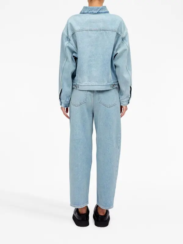 MAISON MARGIELA Button-up Denim Jacket - Blue