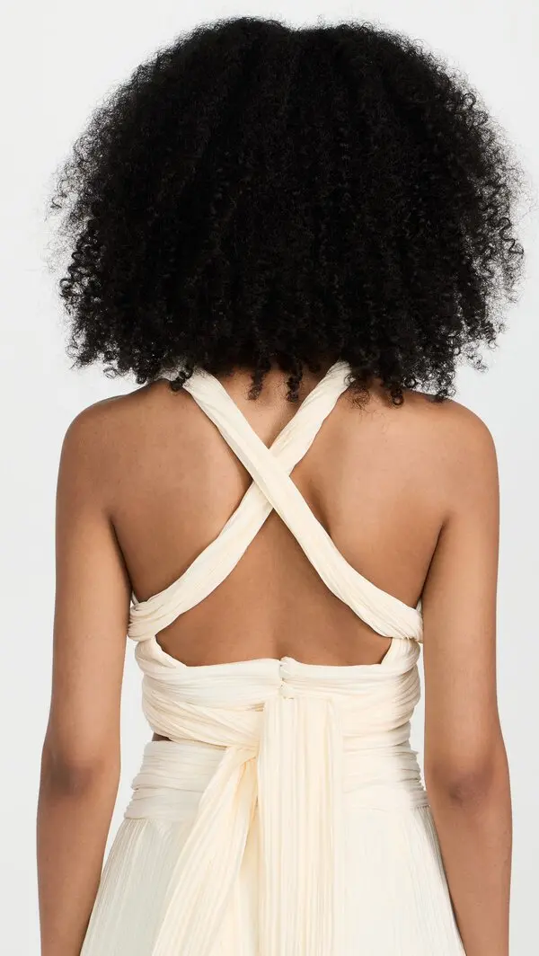 MAYLÉ VÁSQUEZ Salome Wrap Around Crop Top