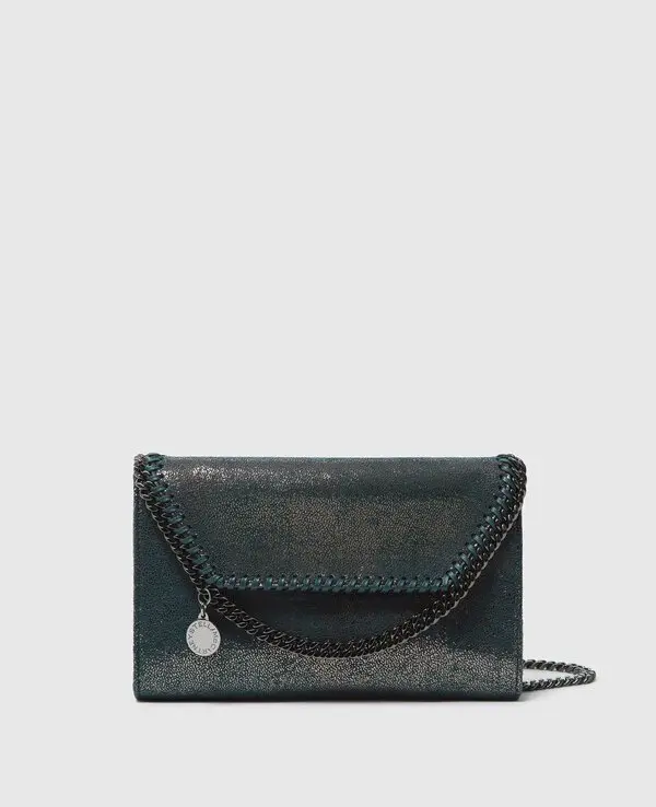 Stella McCartney Falabella Wallet Crossbody Bag - Black