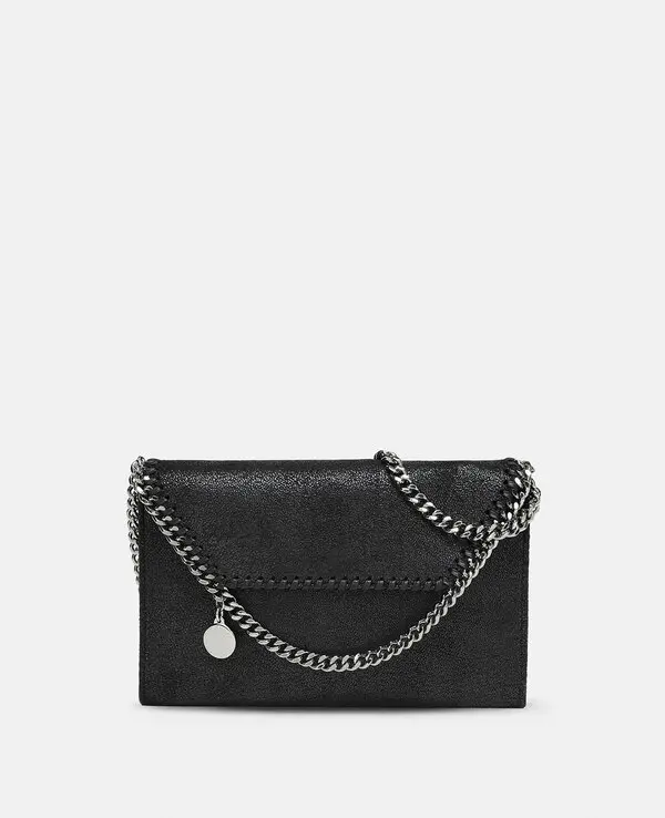 Stella McCartney Falabella Wallet Crossbody Bag - Black