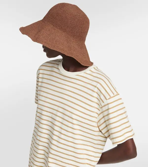 TOTEME Woven Straw Sun Hat