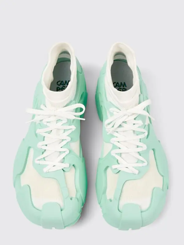 Camper Tossu Sneakers In Fabric And Tpu - White