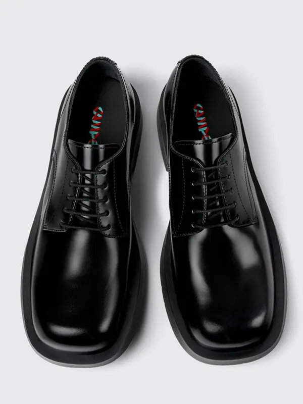 Camper Brogue Shoes - Black