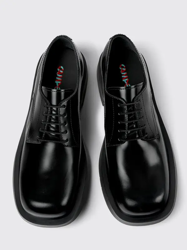 Camper Brogue Shoes - Black