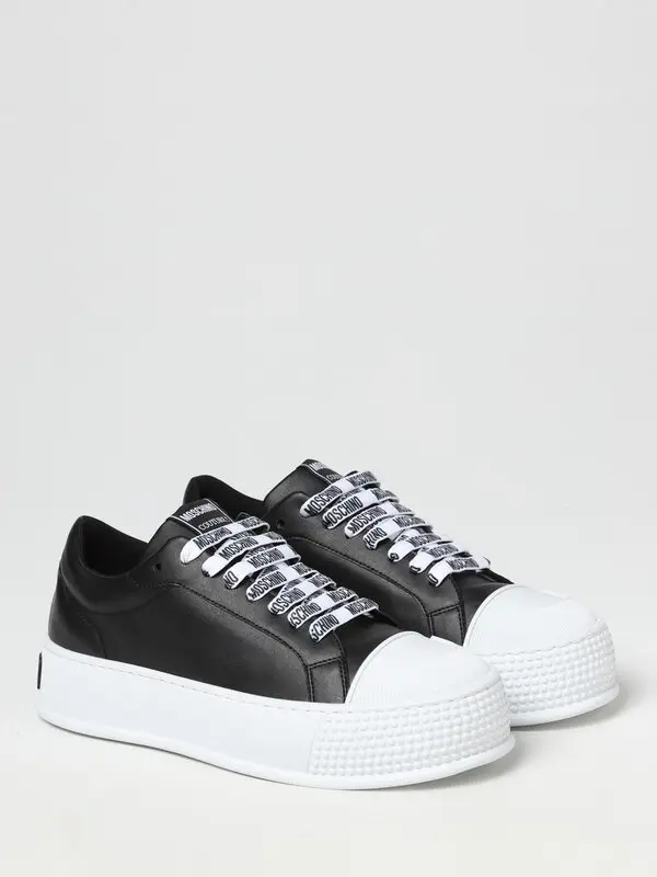 Moschino Vegan Leather Sneakers