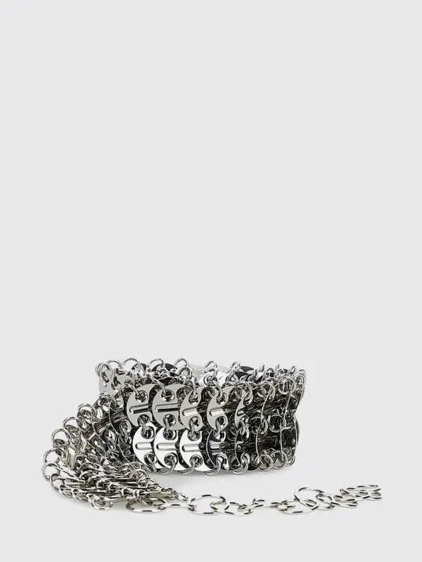 Rabanne Chain Link Belt - Silver
