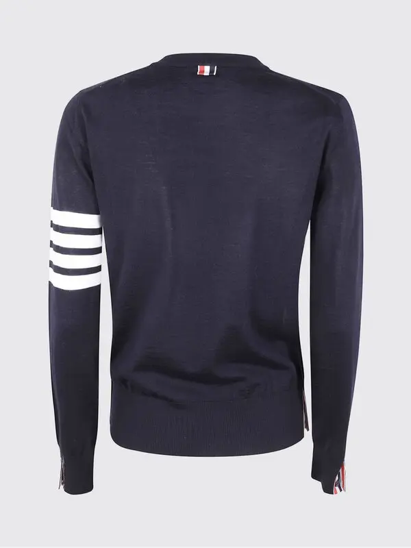 Thom Browne Crewneck Sweater - Navy