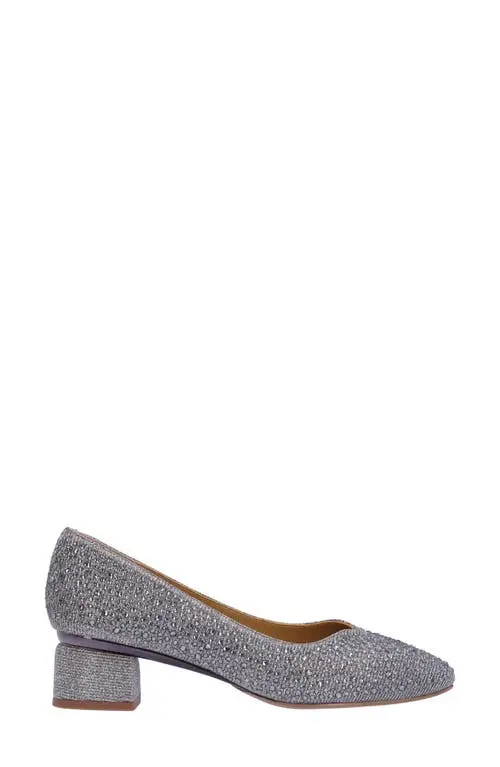 J. Reneé Bielle Embellished Pump - Pewter