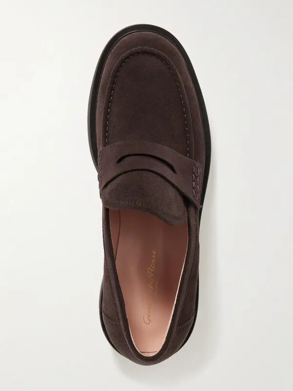 GIANVITO ROSSI Harris 20 Loafers - Brown