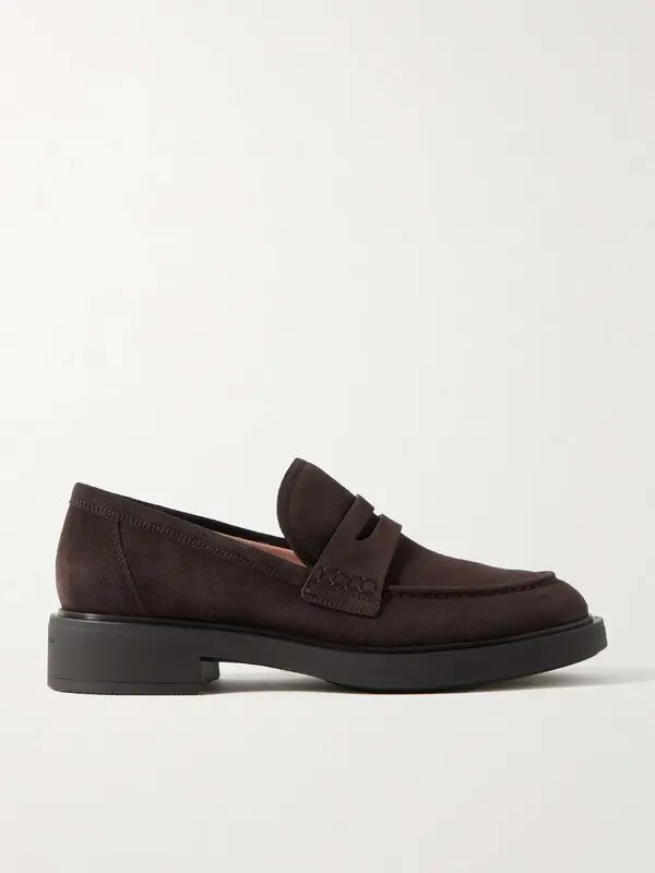 GIANVITO ROSSI Harris 20 Loafers - Brown