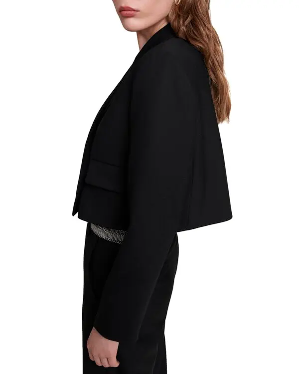 Maje Vakino Cropped Blazer