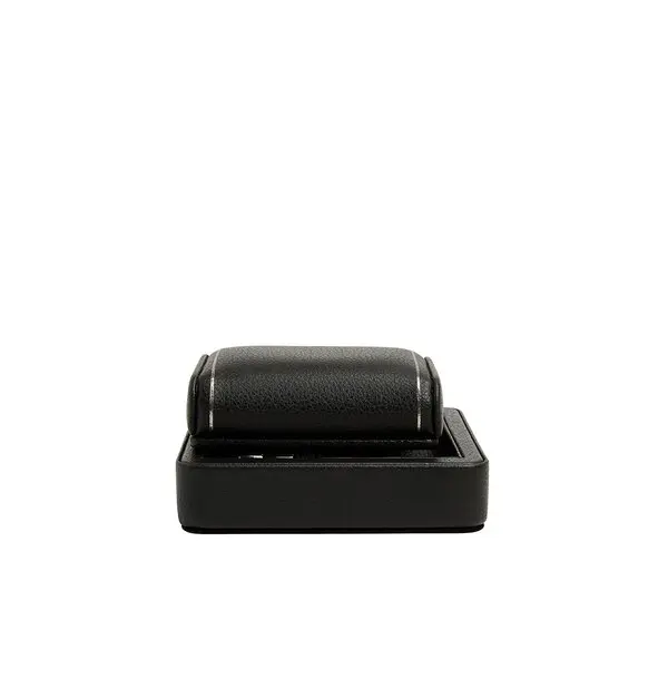 Wolf Single Travel Watch Stand - Black