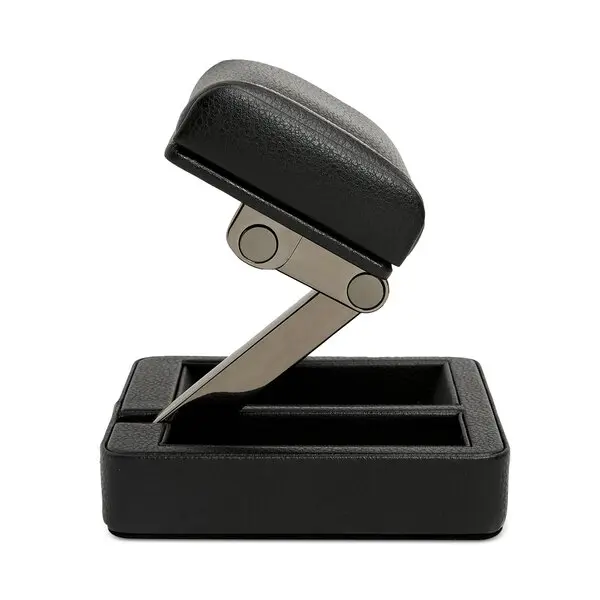 Wolf Single Travel Watch Stand - Black