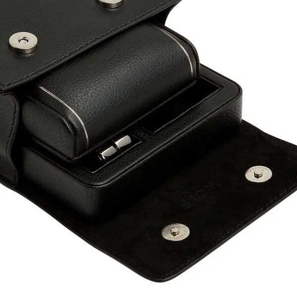 Wolf Single Travel Watch Stand - Black