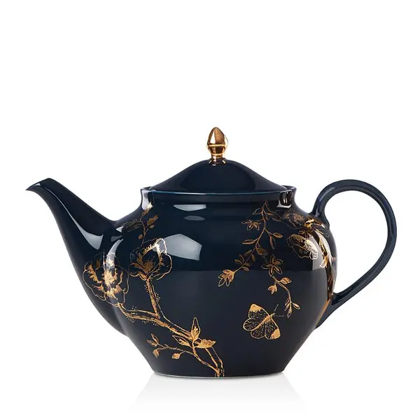 LENOX Sprig & Vine Teapot - Navy