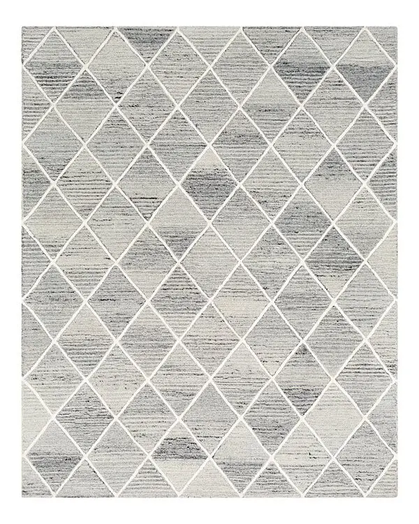 SURYA Eaton Eat-2302 Area Rug, 8' X 10 - Gray/black/ivory