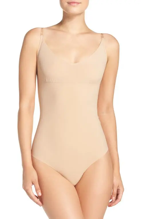 Commando Control Bodysuit - Beige