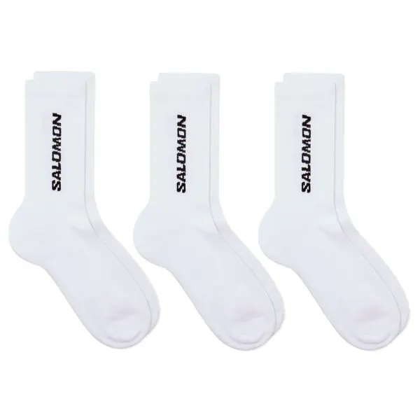 SALOMON Everyday Crew Sock 3-pack - White