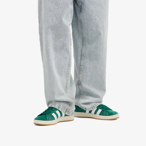 Adidas Campus 00s Sneakers - Dark Green/off White