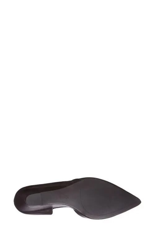 KENNETH COLE Ellis Half D'orsay Wedge Pump - Black