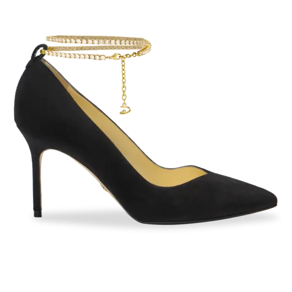 Sarah Flint Perfect Shiffon Pump 85 - Black