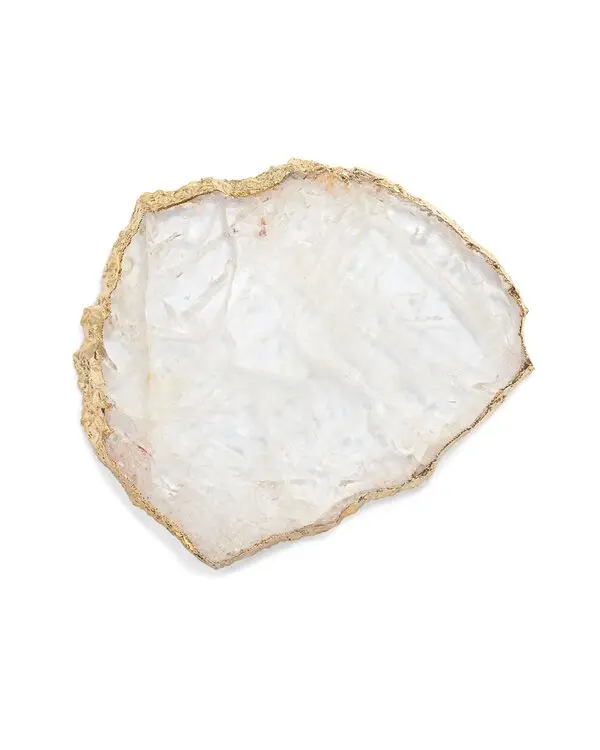 ANNA NEW YORK Crystal & Gold Platter