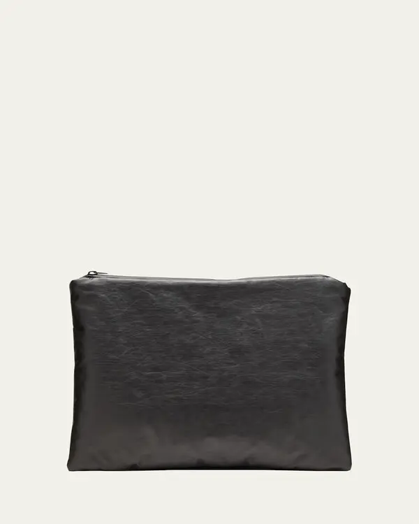 KASSL EDITIONS Zip Faux-leather Clutch Bag
