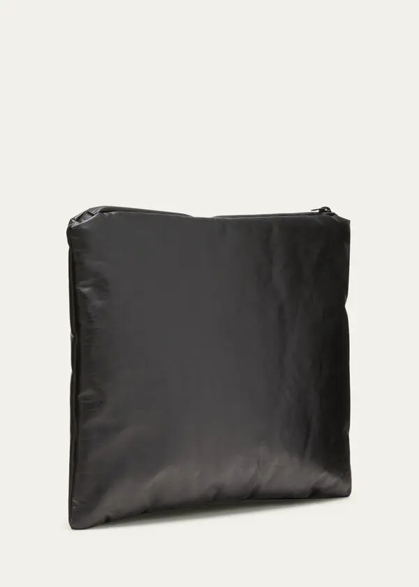 KASSL EDITIONS Zip Faux-leather Clutch Bag