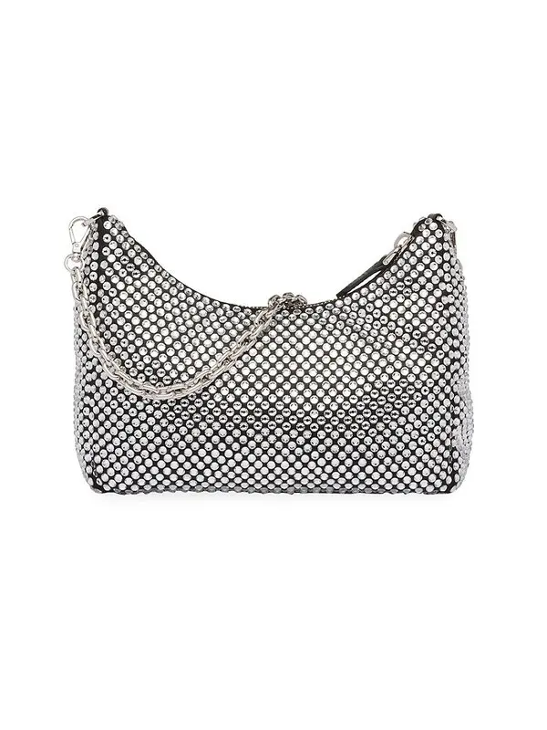 Prada Re-edition 2005 Crystal Embellished Bag