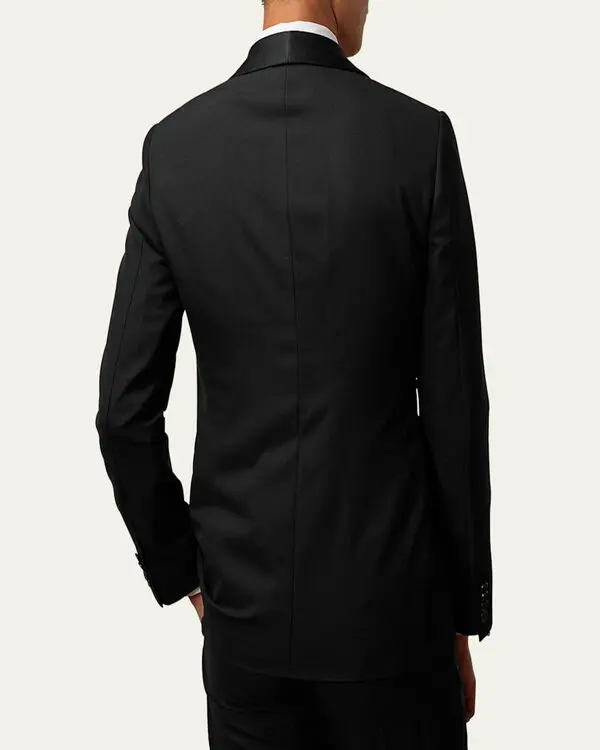Ralph Lauren Purple Label Gregory Hand-tailored Wool Shawl Tuxedo
