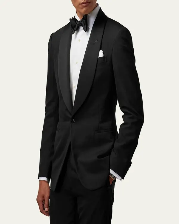 Ralph Lauren Purple Label Gregory Hand-tailored Wool Shawl Tuxedo