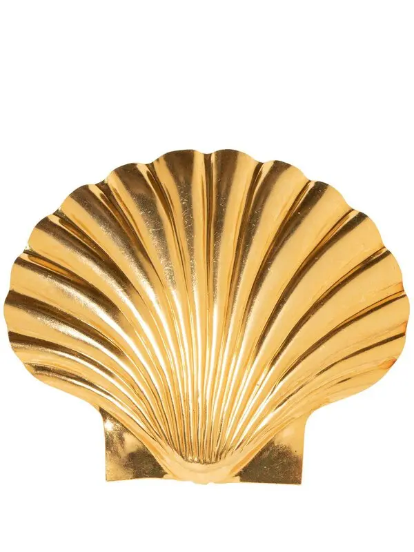 JENNIFER BEHR Attina Shell-pendant Clip - Gold