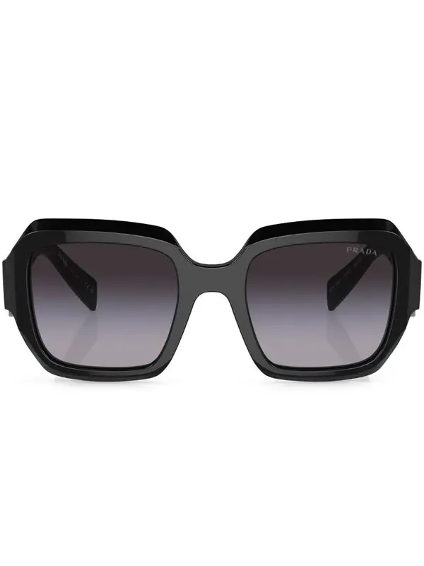 Prada Oversize-frame Sunglasses - Black