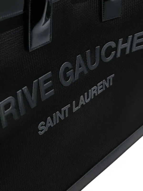 Saint Laurent Rive Gauche Tote Bag - Black