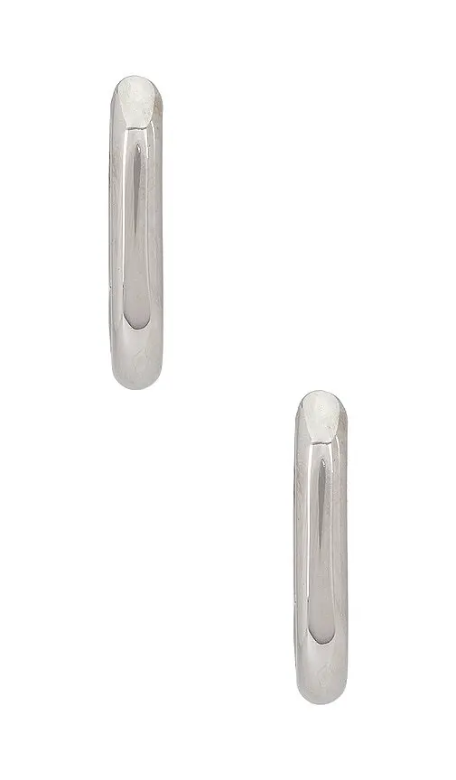 Shashi Cosmo Huggie - Silver