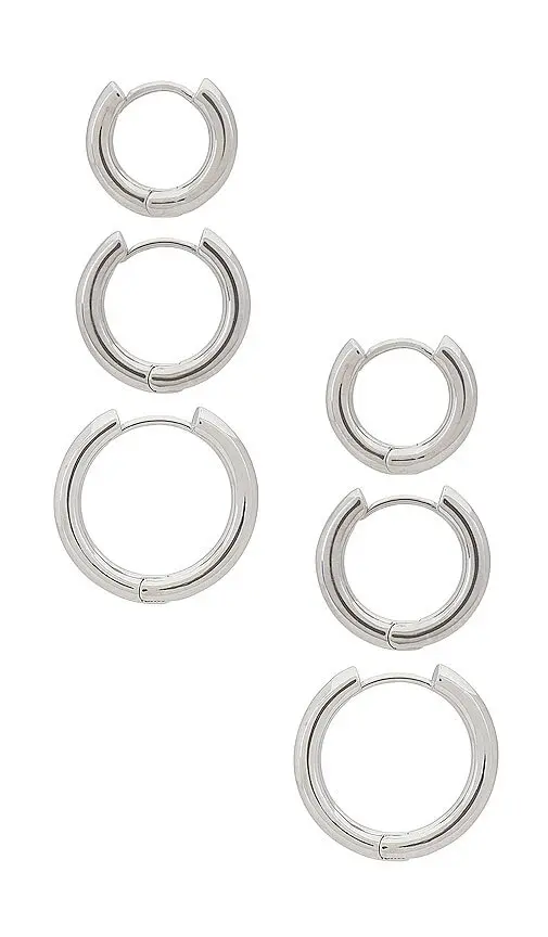 Shashi Triples Hoop Set Of 3