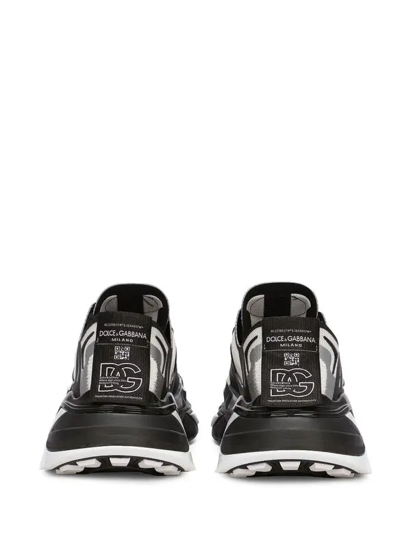 Dolce & Gabbana Fast Panelled Sneakers - Black