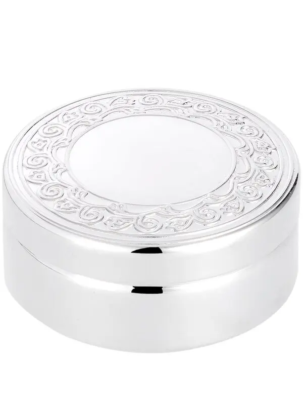Christofle Bonbonnière -plated Trinket Box - Silver