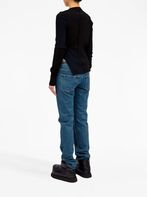 MAISON MARGIELA Stitch-detail Jumper