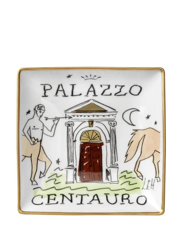 GINORI 1735 Palazzo Centauro Porcelain Valet Tray