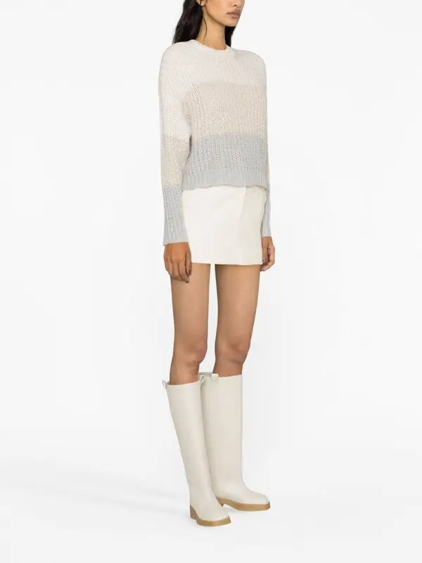 Peserico Colourblock Alpaca-blend Jumper
