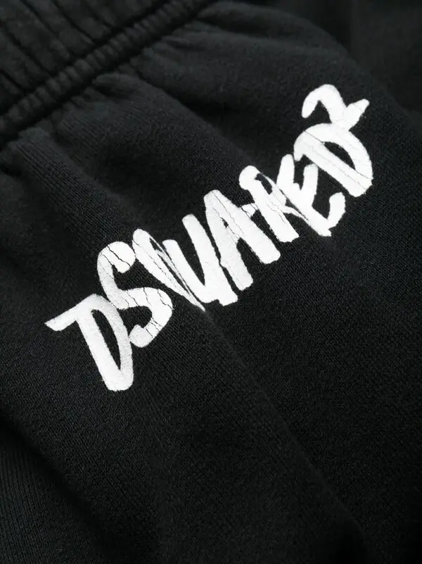 Dsquared2 Logo-print Cotton Track Trousers
