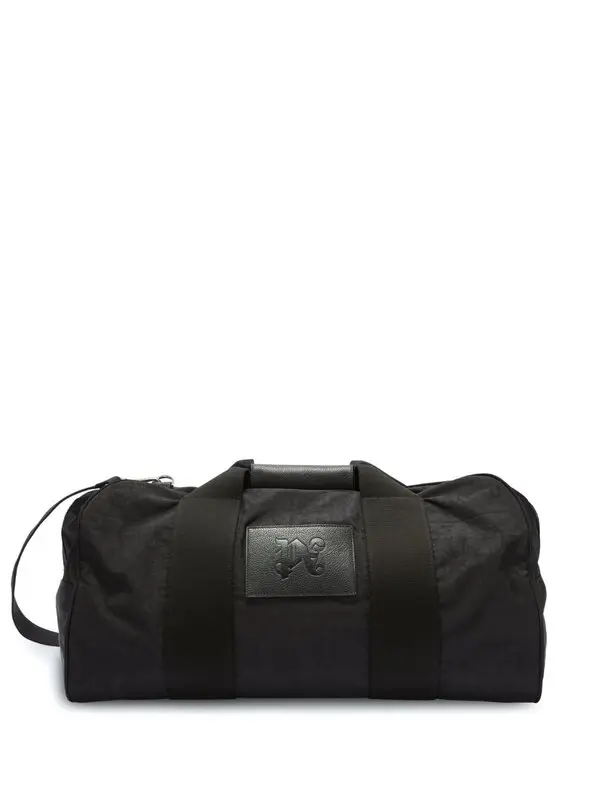 Palm Angels Logo-patch Holdall Bag - Black