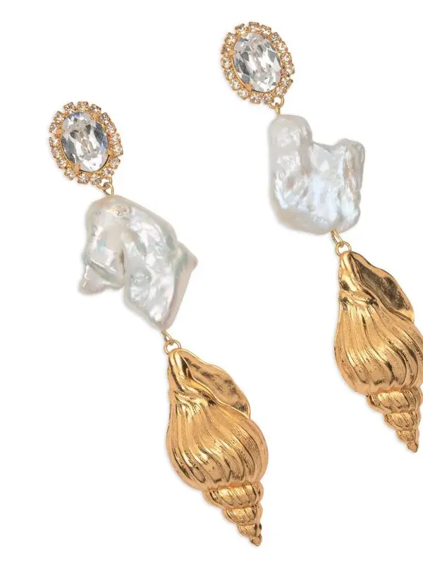 JENNIFER BEHR Adella Crystal-embellished Earrings