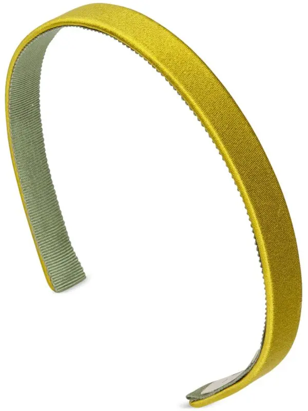 JENNIFER BEHR Lucy Satin-finish Headband - Yellow