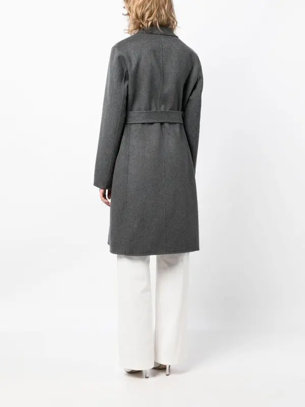Theory Wool-blend Belted Coat