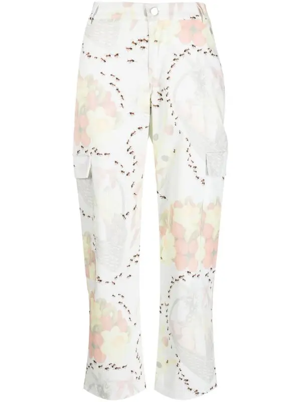 Collina Strada Graphic-print Trousers