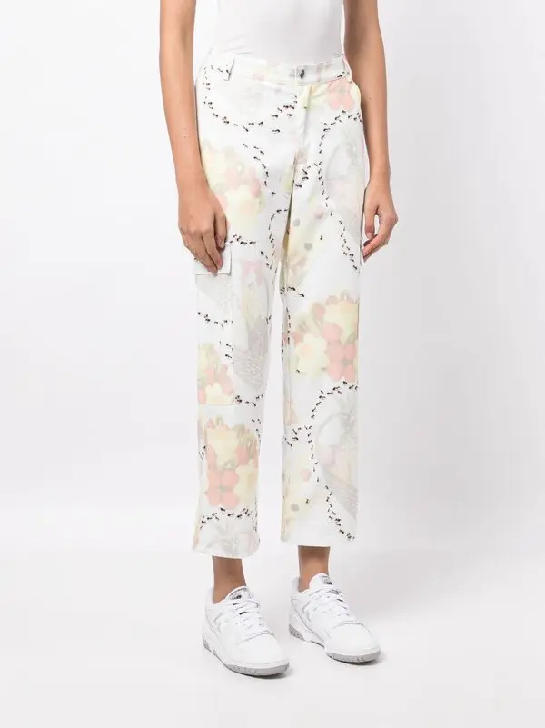 Collina Strada Graphic-print Trousers